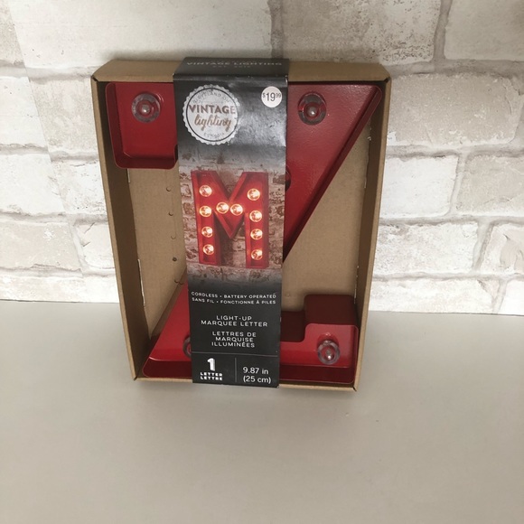 Accents | Vintage Lighting Lightup Marquee Letter | Poshmark
